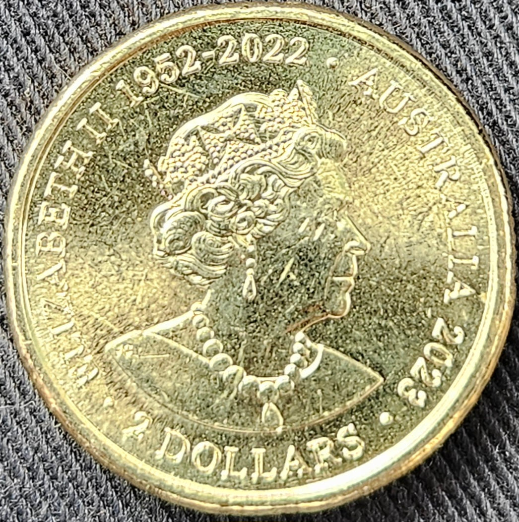 2023 Vegemite Centenary $2 Coin, Circulated | Montees Collection